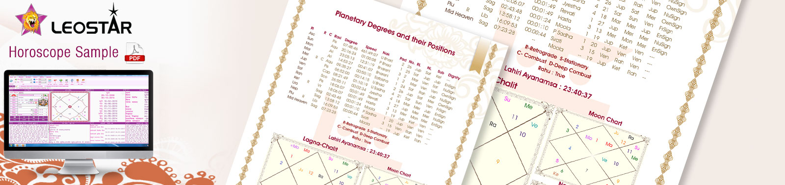 Parashari software Leostar | Horoscope matching sample